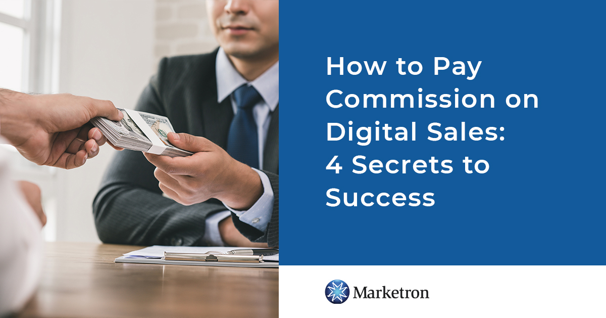 4 Digital Sales Commission Approaches | Marketron
