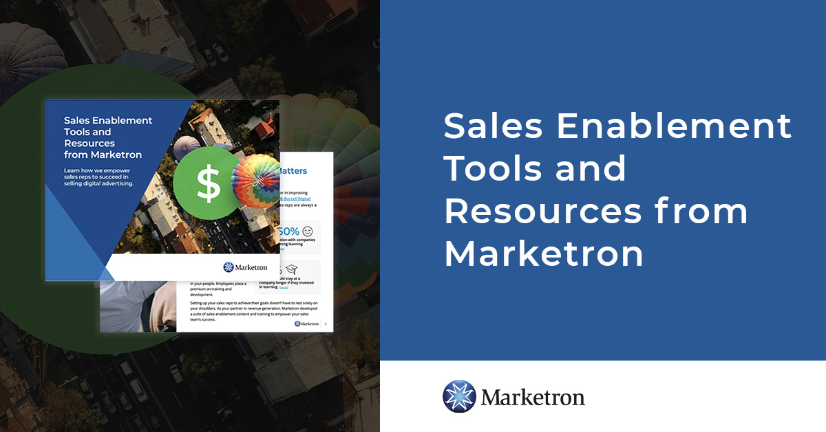 Marketron Sales Enablement Tools and Resources | Marketron