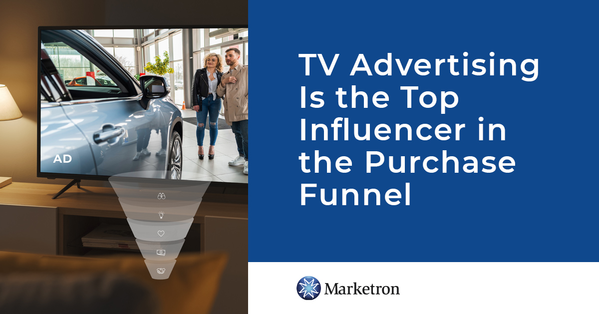 TV Advertising Influences Buyer Decisions | Marketron