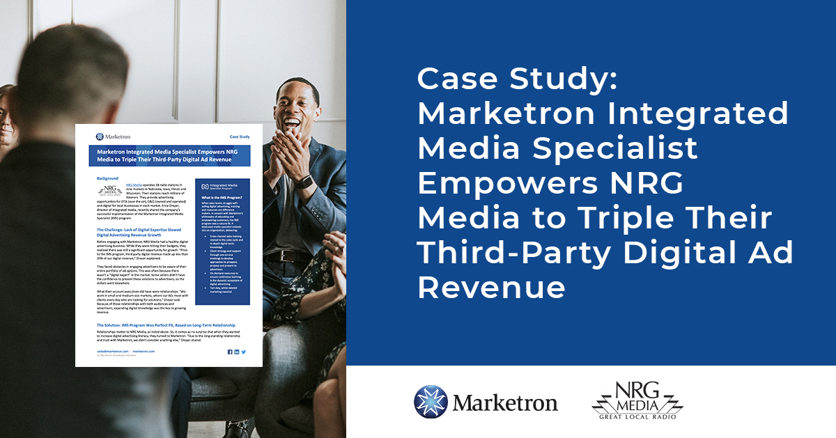 Case Study: NRG Media Thrives with IMS Program | Marketron