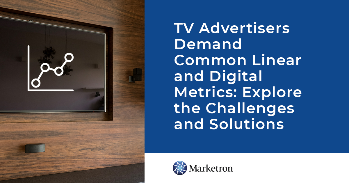Common Linear and Digital Metrics for TV | Marketron