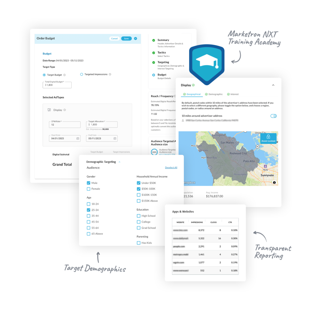 Marketron NXT Third-Party Digital Ad Platform | Marketron