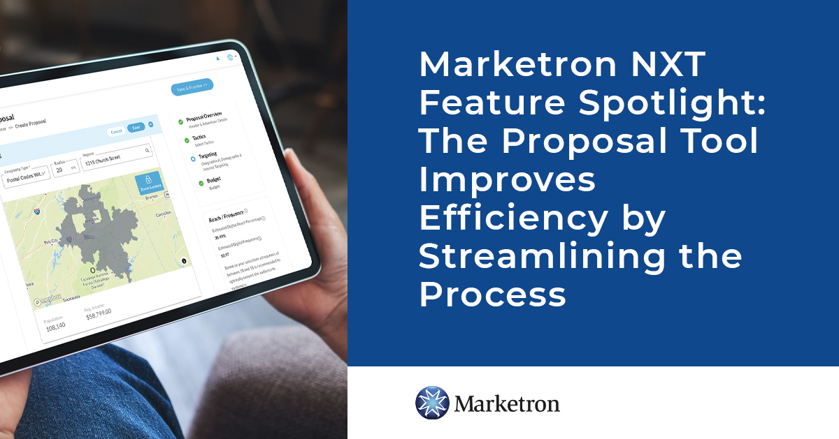 Marketron NXT Feature Spotlight: Proposal Tool | Marketron