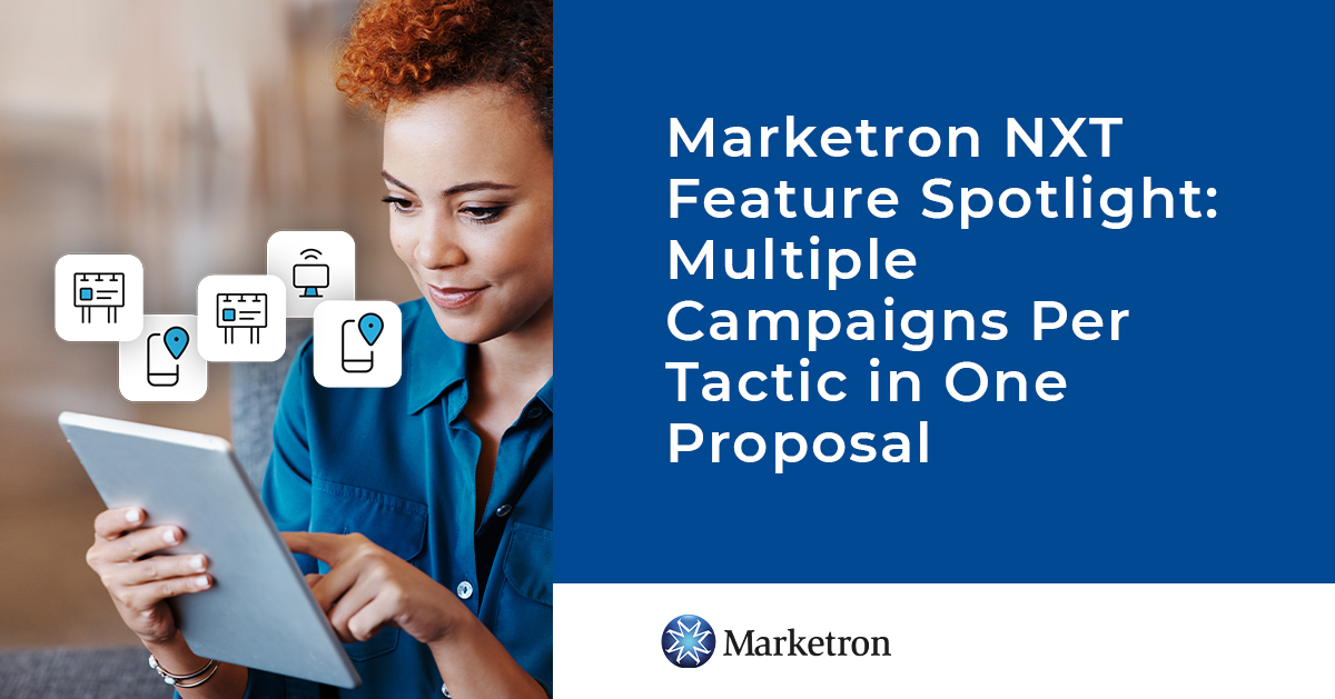 Marketron NXT: Multiple Campaigns Per Tactic | Marketron