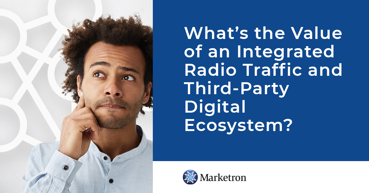 Integrate Third-Party Digital and Radio Traffic | Marketron