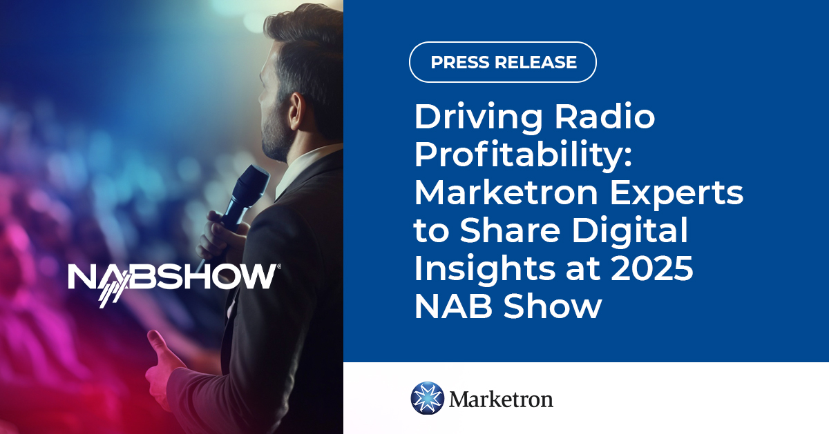 Marketron Experts to Present at NAB Sessions | Marketron